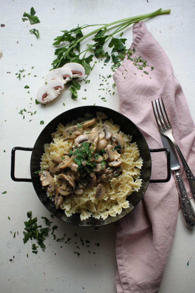 Rahm-Champignons – Herzstück