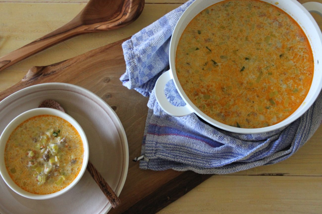 Käsesuppe | Partysuppe – Herzstück