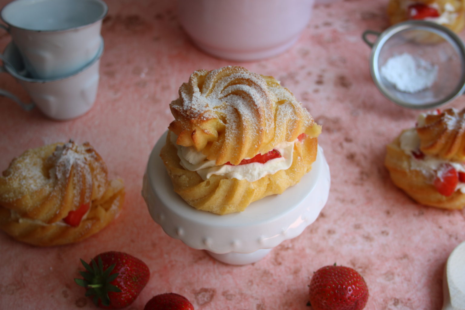 Klassischer Windbeutel | Grundrezept Brandteig – Herzstück